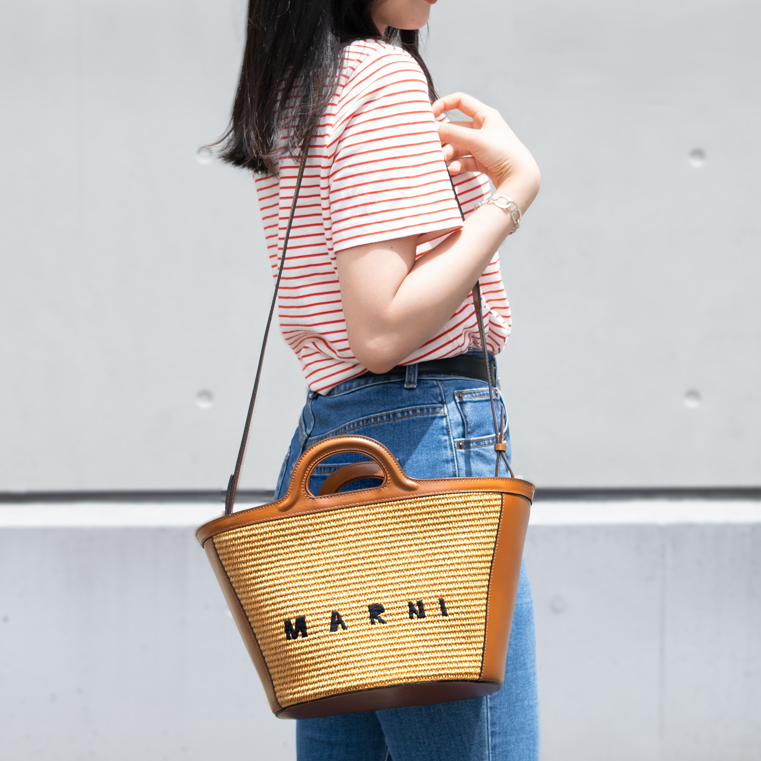 MARNI 特価セール マルニ ハンドバッグ ショルダーバッグ 2WAY レディース ブラウン トロピカリア Tropicalia BMMP0068Q0-00M50 : Riverall(リヴ ...