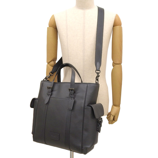 COACH コーチ バッグ メンズ トートバッグ ショルダーバッグ 2WAY アウトレット レザー ブラック スプリントトート CR324JILWO A4対応 : Riverall(リヴェ ...