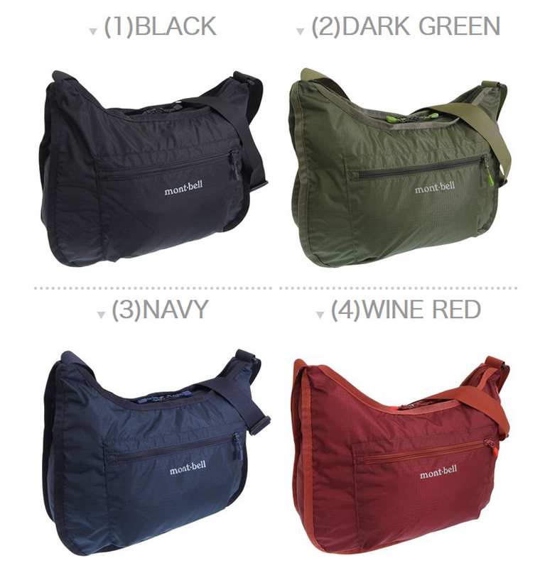 mont-bell モンベル バッグ メンズ レディース ショルダーバッグ ナイロン L.W.ショルダーバッグ S 1133110 A4対応 : Riverall(リヴェラール)Yahoo!店 ...