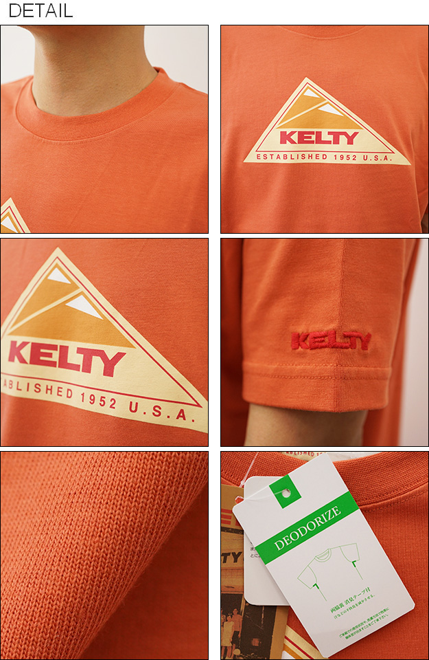 KELTY ケルティ Tシャツ ヴィンテージ ロゴ メンズ 半袖 ビンテージ ブランド プリント リンガー 大きい サイズ XL キャンプ ...