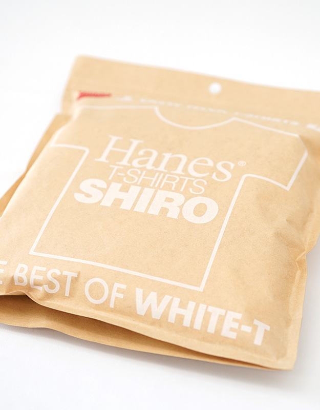 Hanes（ヘインズ） SHIRO クルーネック Tシャツ メンズ レディース 白T 半袖 7.0オンス 無地 パックT 丸胴 アメカジ ...
