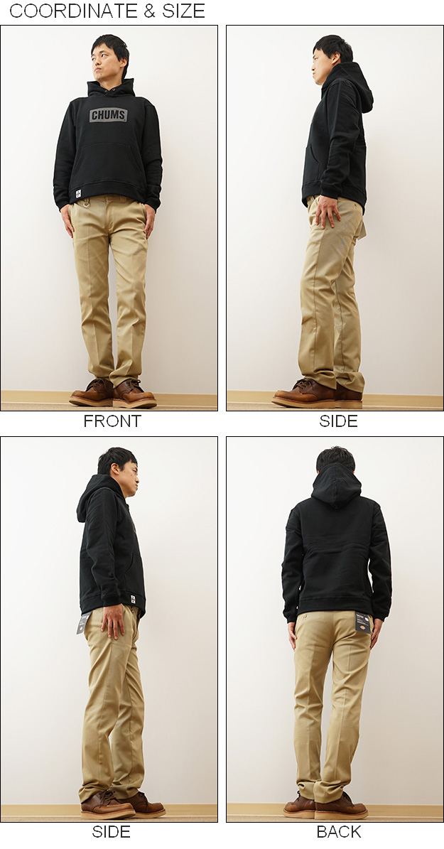 CHUMS（チャムス） ロゴ プルオーバー パーカー メンズ レディース
