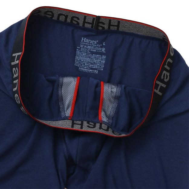 Hanes（ヘインズ） ボクサーパンツ メンズ COMFORT FLEX FIT トータルサポートポーチ ブリーフ 前開き おしゃれ ブランド ...