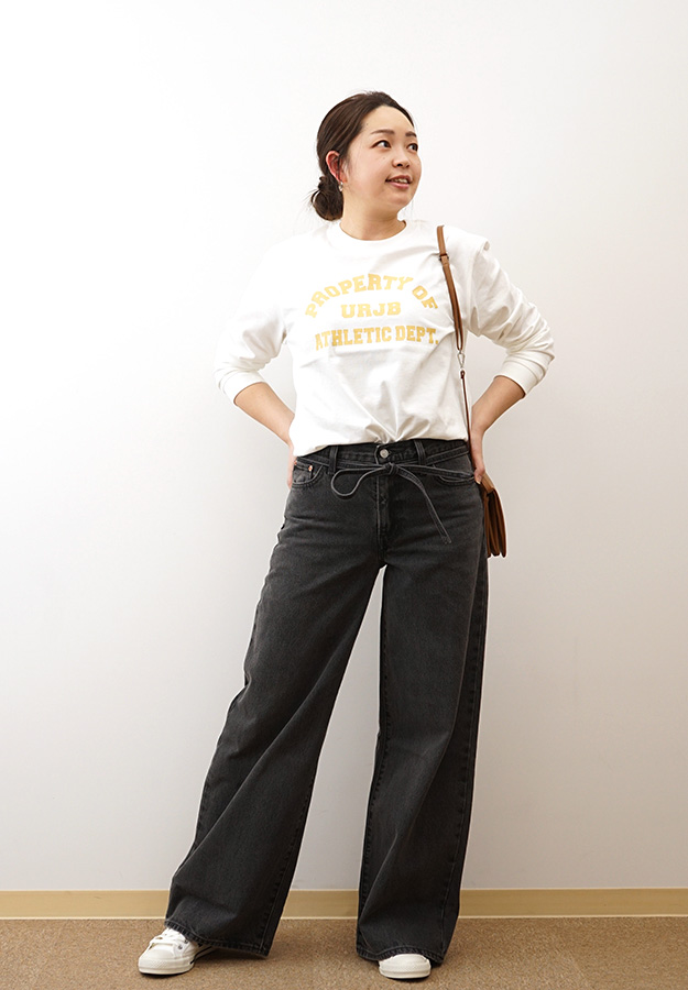 Levi's リーバイス XL STRAIGHT ジーンズ バギー スタイル デニム レディース ストレートレッグ ワイド パンツ ...