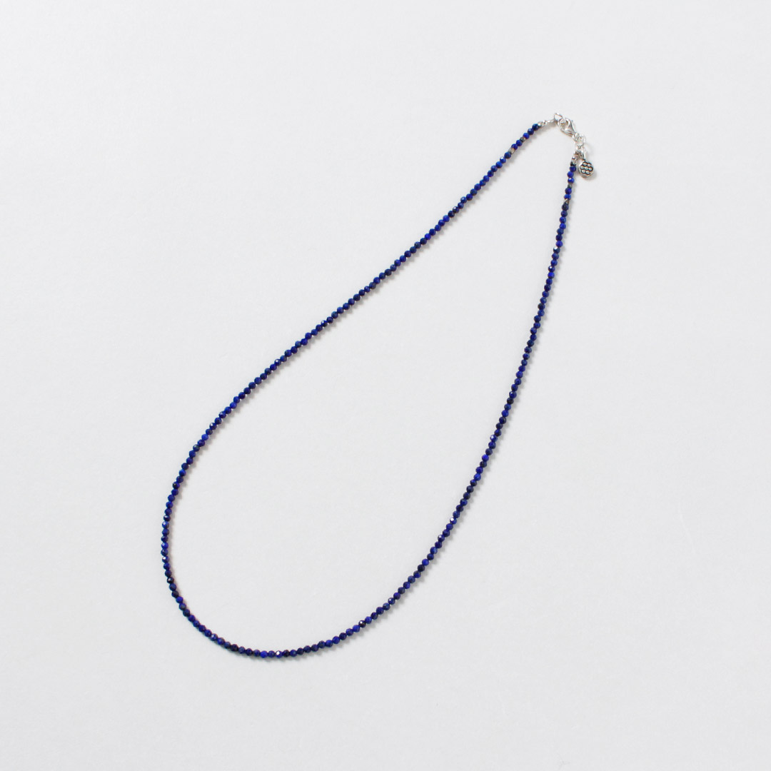 ROCOCO phaduA（パ・ドゥア） ラピスラズリ 2mm カットビーズ ネックレス / アンクレット 2way カレンシルバー メンズ レディース : ROCOCO Yahoo!店 ...