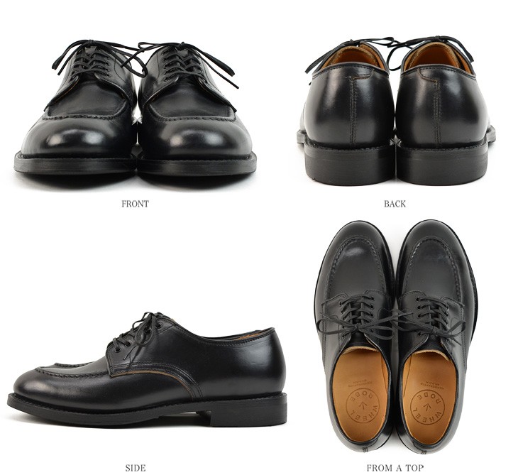 WHEEL ROBE（ウィールローブ） ヘビーステッチング モックトゥレザーシューズ / Uチップ / メンズ / 日本製 / #15078 ...