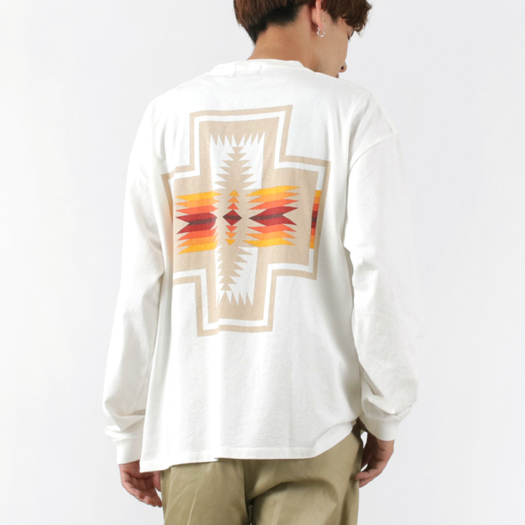 PENDLETON（ペンドルトン） バックプリント ロングスリーブTシャツ / メンズ レディース ユニセックス トップス :17116:ROCOCO Yahoo!店 - 通販 - Yahoo ...
