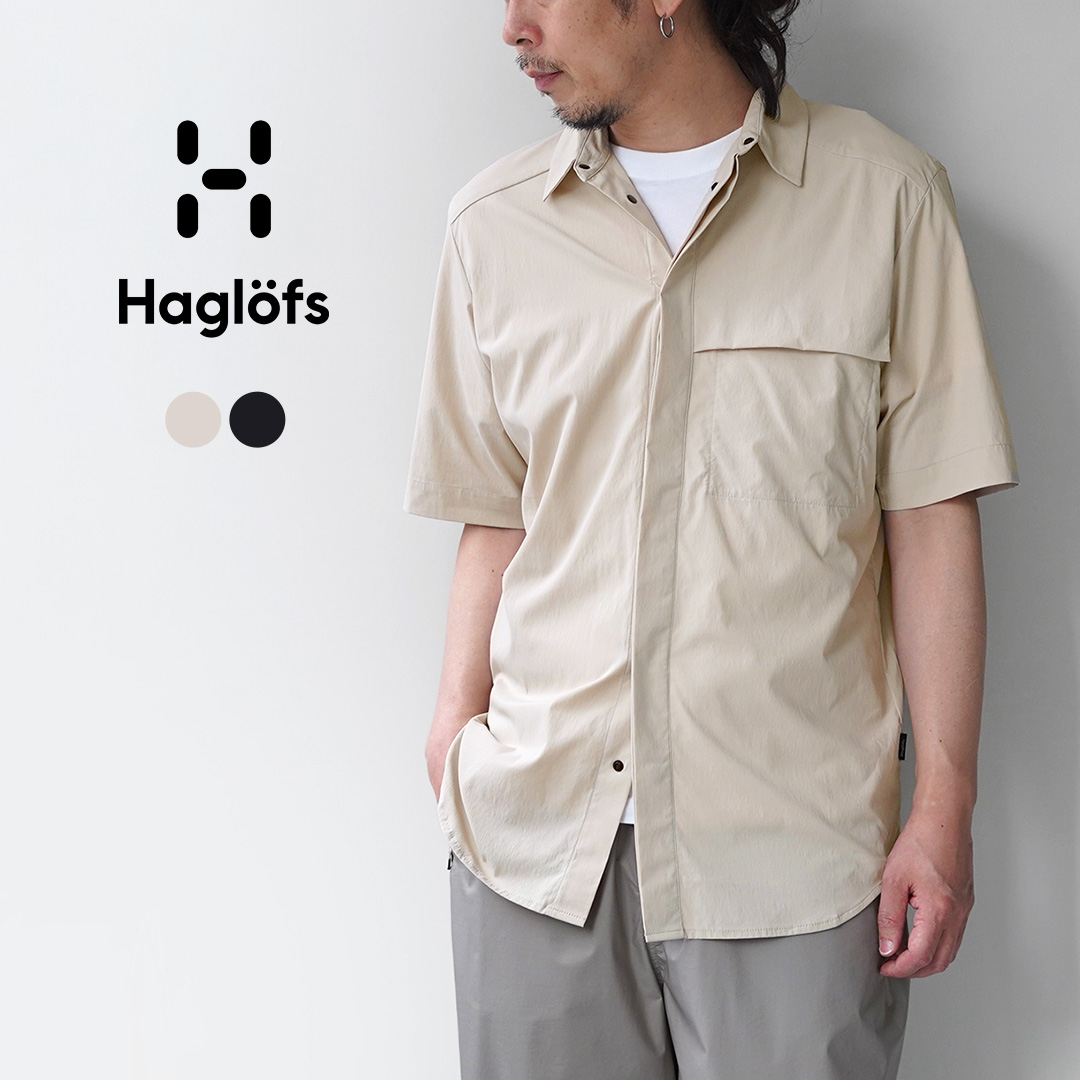 HAGLOFS（ホグロフス） サロ シャツ ショートスリーブ 2 / メンズ ストレッチ 速乾 軽量 : ROCOCO Yahoo!店 ...