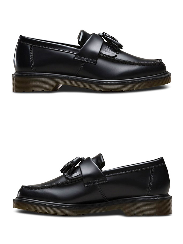DR.MARTENS ドクターマーチン ローファー レディース メンズ タッセル ローファー エイドリアン 14573001 14573601 ...