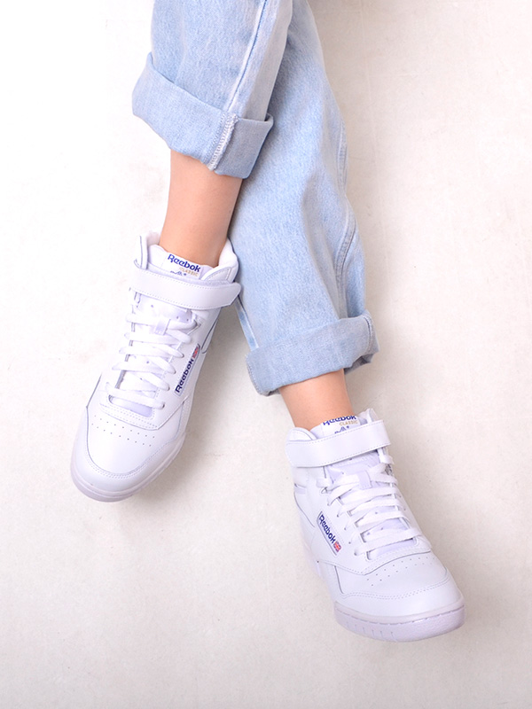 Reebok リーボック スニーカー メンズ ハイカット エックスオーフィット ハイ EX-O-FIT HI 100000108 ...