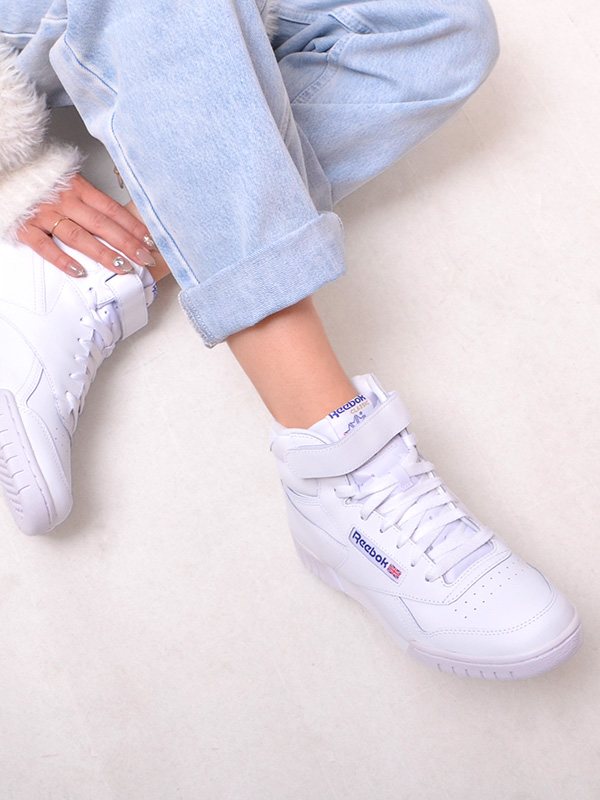 Reebok リーボック スニーカー メンズ ハイカット エックスオーフィット ハイ EX-O-FIT HI 100000108 ...
