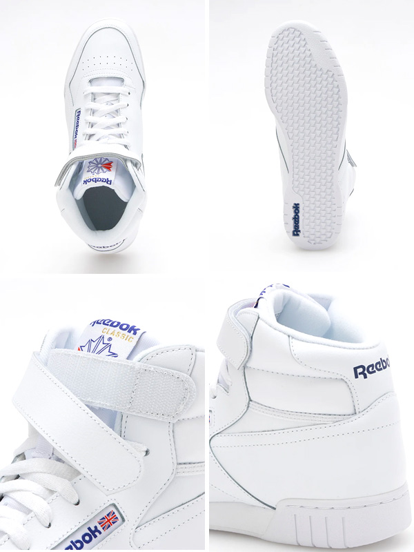 Reebok 【在庫処分】Reebok リーボック スニーカー メンズ ハイカット エックスオーフィット ハイ EX-O-FIT HI ...