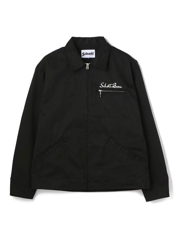 Schott N.Y.C ショット ワークジャケット メンズ レディース ブラック TC WORK JACKET TCワークジャケット 7825952001 : RODEO BROS - 通販 ...