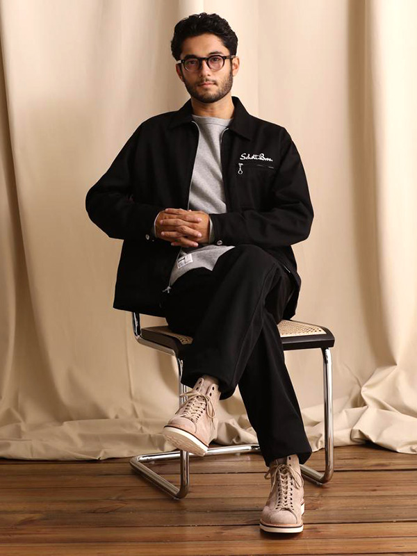 Schott N.Y.C ショット ワークジャケット メンズ レディース ブラック TC WORK JACKET TCワークジャケット 7825952001 : RODEO BROS - 通販 ...