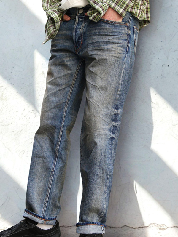 TMT デニム パンツ メンズ レディ―ス 12oz SOFT DENIM 5P STRAIGHT ヴィンテージ 加工 ルーズ TPTS25SP01 : RODEO BROS - 通販 ...
