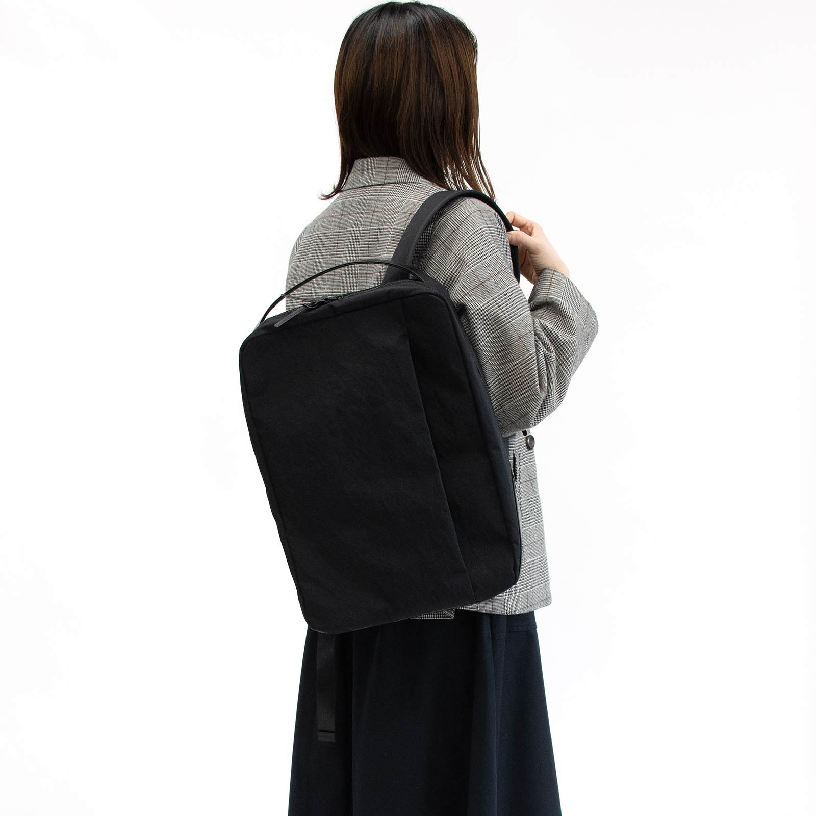 Root ボックスリュック「 KONBU（コンブ）」ルート 軽量 撥水 薄型 PC ビジネス デイリー ナイロン : Root Yahoo!ショップ - 通販 - Yahoo!ショッピング