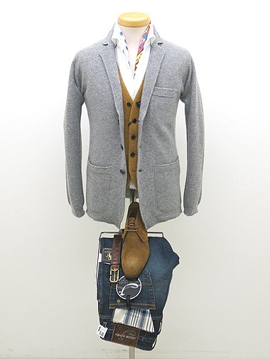 【MAX TONSO(マックス トンソ)】カシミヤニットジャケット入荷しました。 : オーダースーツとインポートセレクトショップ【ROOTWEB】