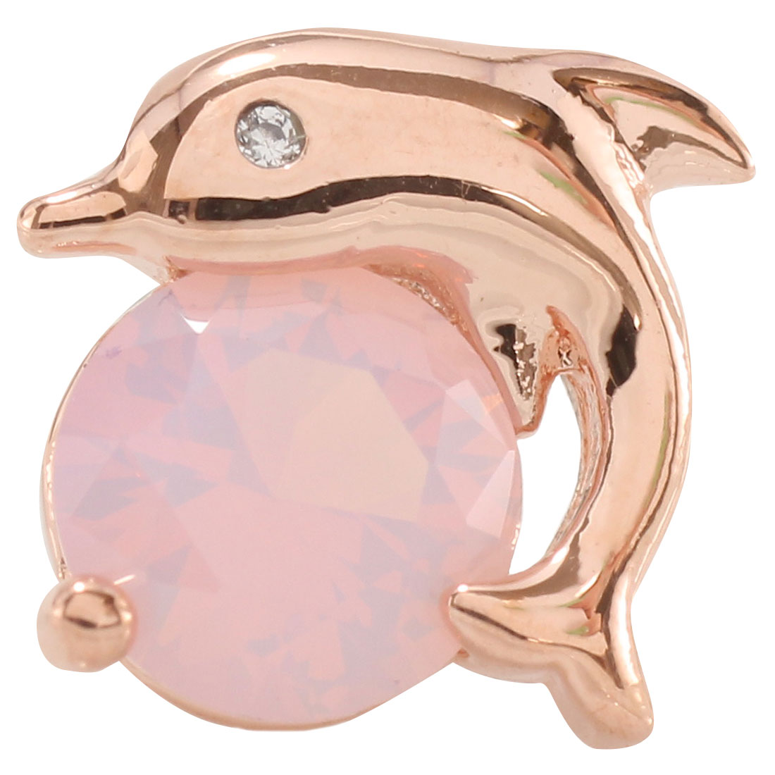 ボディピアス 16G ミルキー ジュエル ドルフィン ストレートバーベル(1個売り)(オマケ革命) : ktp-ba059-l8 : ボディ ...