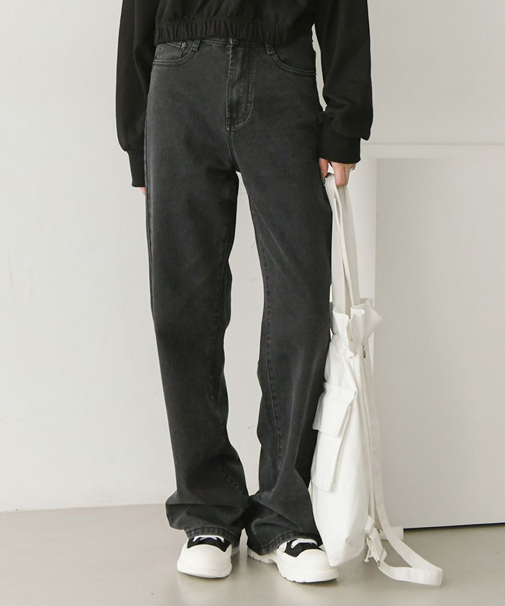 REAL STYLE(ファッション) デニムパンツ レディース ワイド REAL STYLE(ファッション) デニムパンツ レディース ワイド