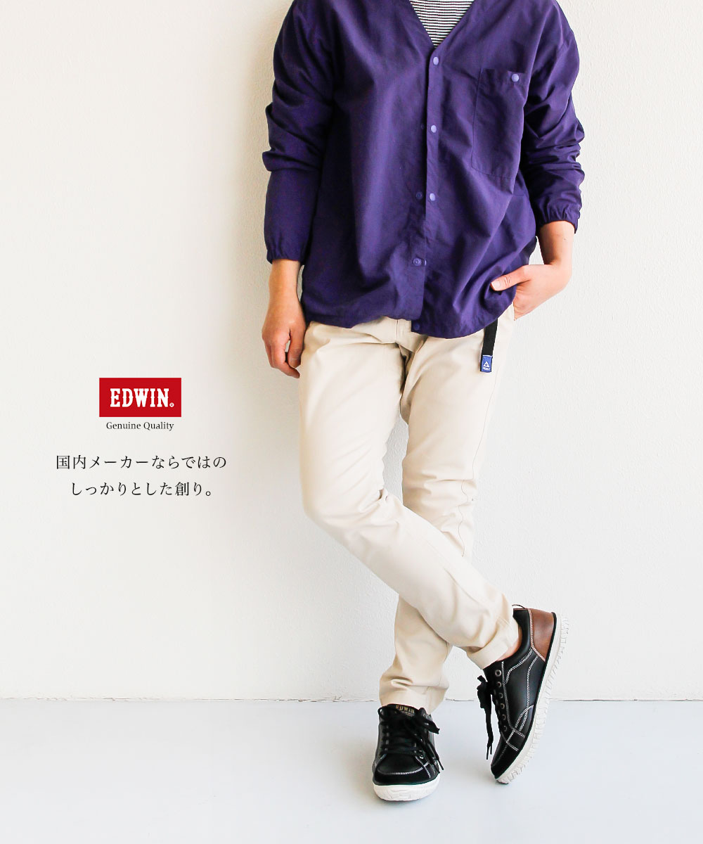 EDWIN エドウィン スニーカー メンズ ローカット 軽量 幅広 靴 耐滑 履きやすい 滑りにくい カジュアル 男性 黒 ブラック 赤 レッド 7769 : S-mart Yahoo ...