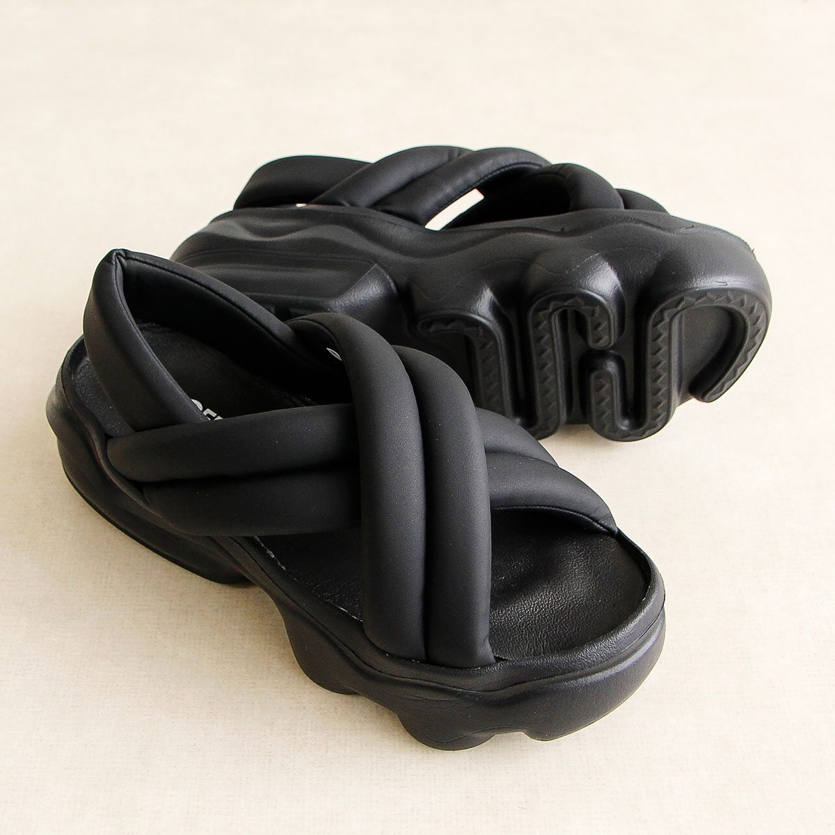 GERRY ジェリー スポーツ サンダル 厚底 レディース おしゃれ 軽い カジュアル シンプル アウトドア 黒 ブラック ホワイト gerry GR-5591 : S-mart Yahoo ...