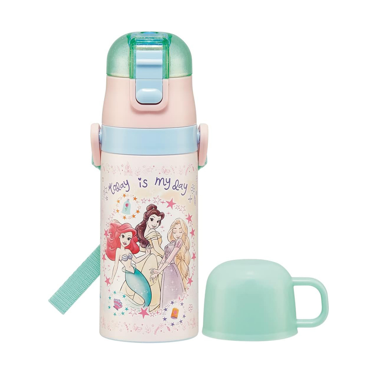 スケーター 水筒 キッズ 2WAY 350ml コップ付き 子供 直飲み 男の子 女の子 キャラクター かわいい 保冷 保温 ディズニー サンリオ SKDC3 : S-mart Yahoo ...