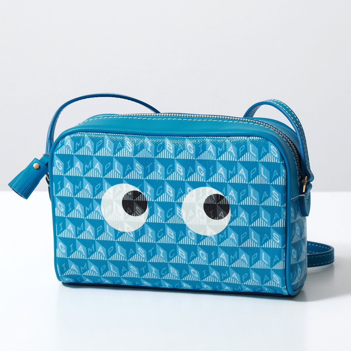 ANYA HINDMARCH アニヤハインドマーチ ショルダーバッグ I am a Plastic Bag Cross Body Eyes ...