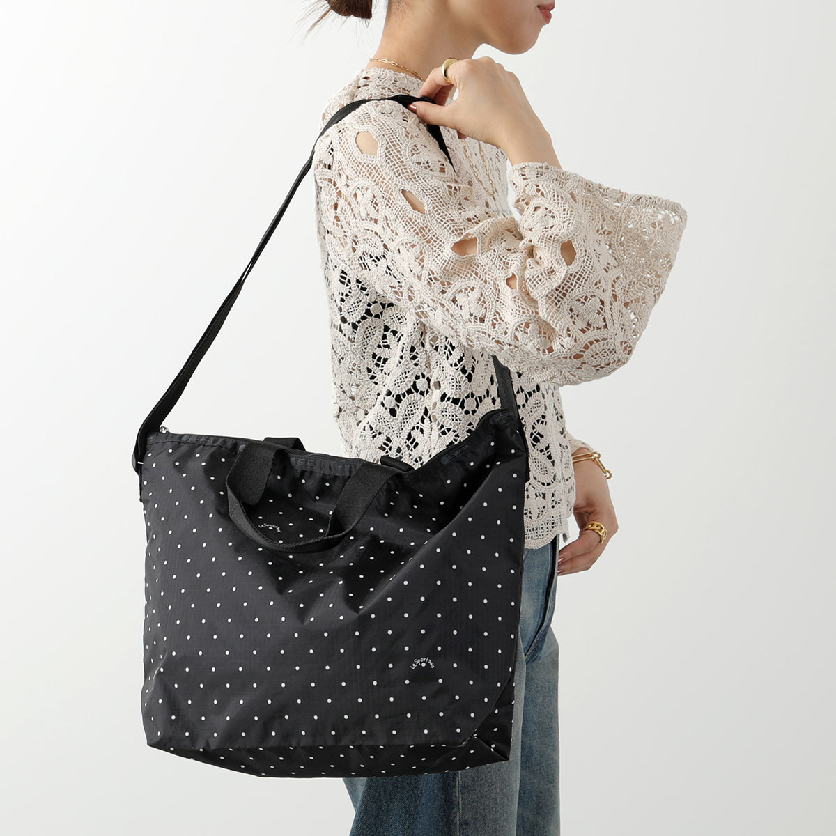LeSportsac レスポートサック トートバッグ DELUXE EASY CARRY TOTE 4360 E978 レディース ショルダー ...