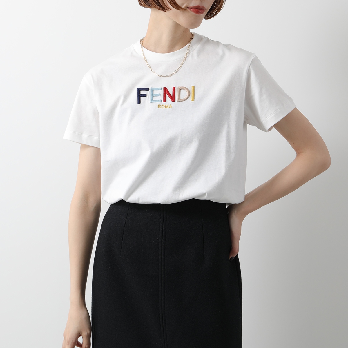 FENDI KIDS フェンディ キッズ Tシャツ JUI172 7AJ レディース FENDI KIDS フェンディ キッズ Tシャツ JUI172 7AJ レディース