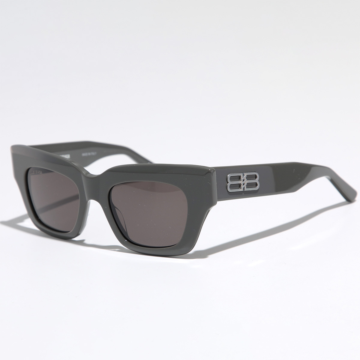 BALENCIAGA バレンシアガ サングラス BB0234S レディース ウェリントン型 フォックス型 BBメタルロゴ セルフレーム アイ ...