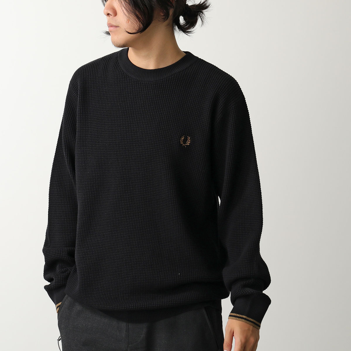 FRED PERRY（フレッドペリー） セーター WAFFLE STITCH JUMPER K6507