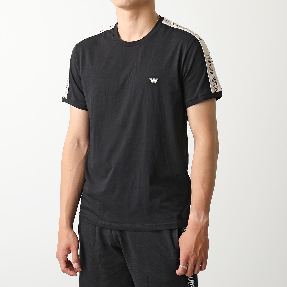EMPORIO ARMANI UNDERWEAR エンポリオアルマーニ Tシャツ 111890 3R717 メンズ 半袖 カットソー イーグル ...