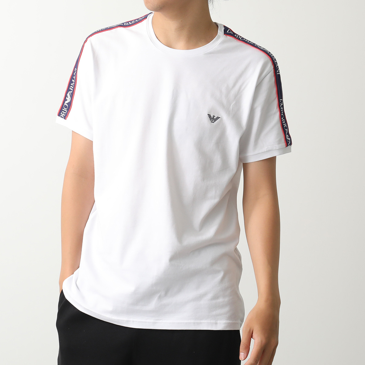 EMPORIO ARMANI UNDERWEAR エンポリオアルマーニ Tシャツ 111890 3R717 メンズ 半袖 カットソー イーグル ...