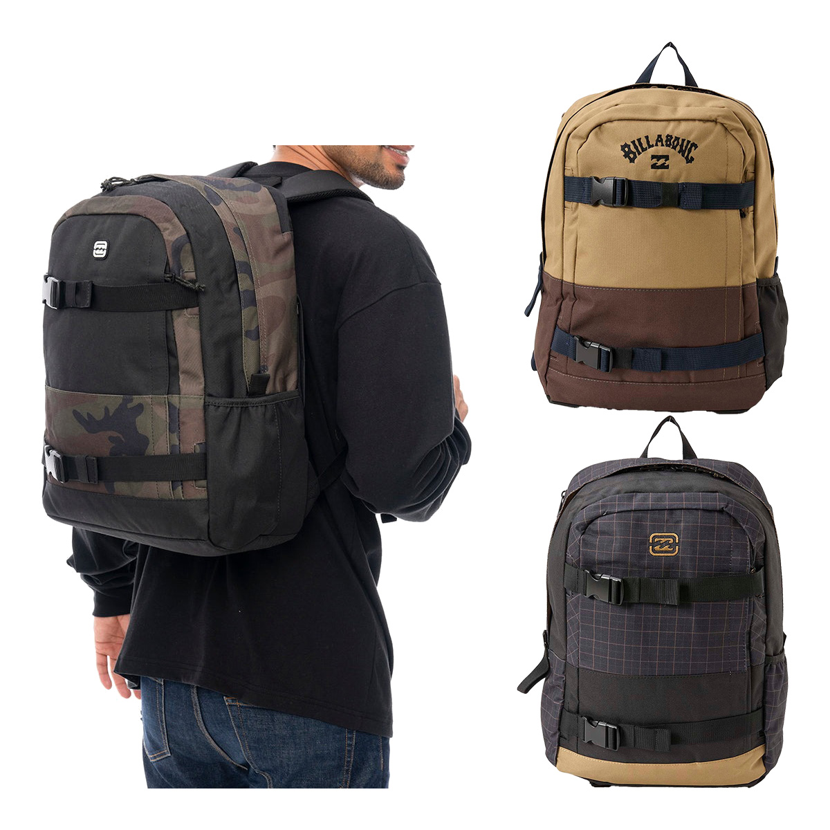 BILLABONG（ビラボン） バックパック コマンドスタッシュバッグ 26L メンズ BE012922 COMMAND STASH 2024 ...