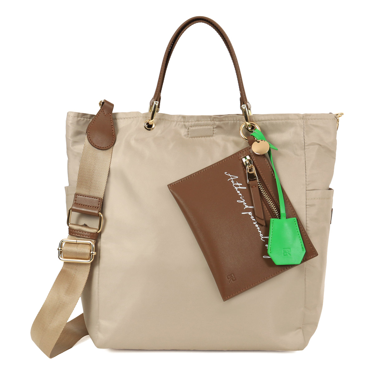 トートバッグ ショルダーバッグ 撥水 リバーシブル 2WAY レディース 3A