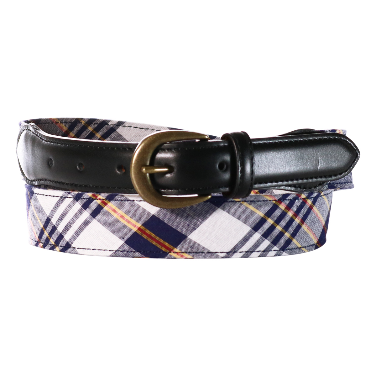 【レビュー投稿で+5％還元】ジェイプレス ベルト マドラスチェック メンズ 7265 J.PRESS 日本製 牛革 本革 レザー クリスマス_mp J.PRESS（J.プレス） ジェイプレス ベルト マドラスチェック メンズ