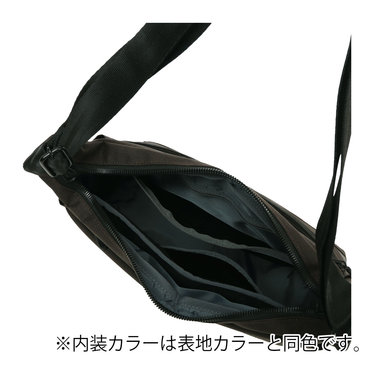 Neu interesse（ノイインテレッセ） ショルダーバッグ 横型 メンズ