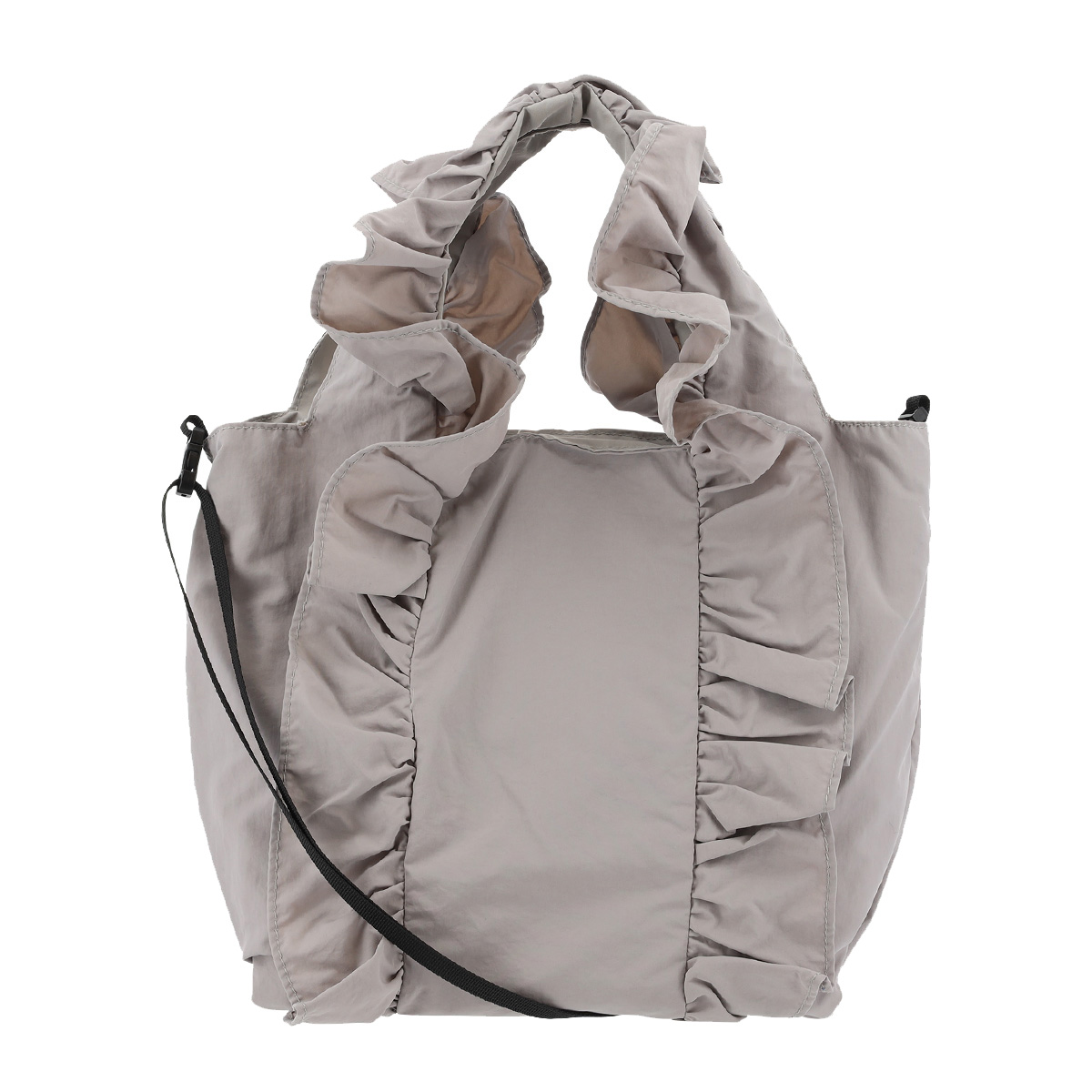 SALON de RUBAN トートバッグ フリル ギャザー レディース サロン ド ルヴァンRBB-229 | 2WAY ショルダーバッグ ナイロン : サックスバーYahoo!店 - 通販 ...