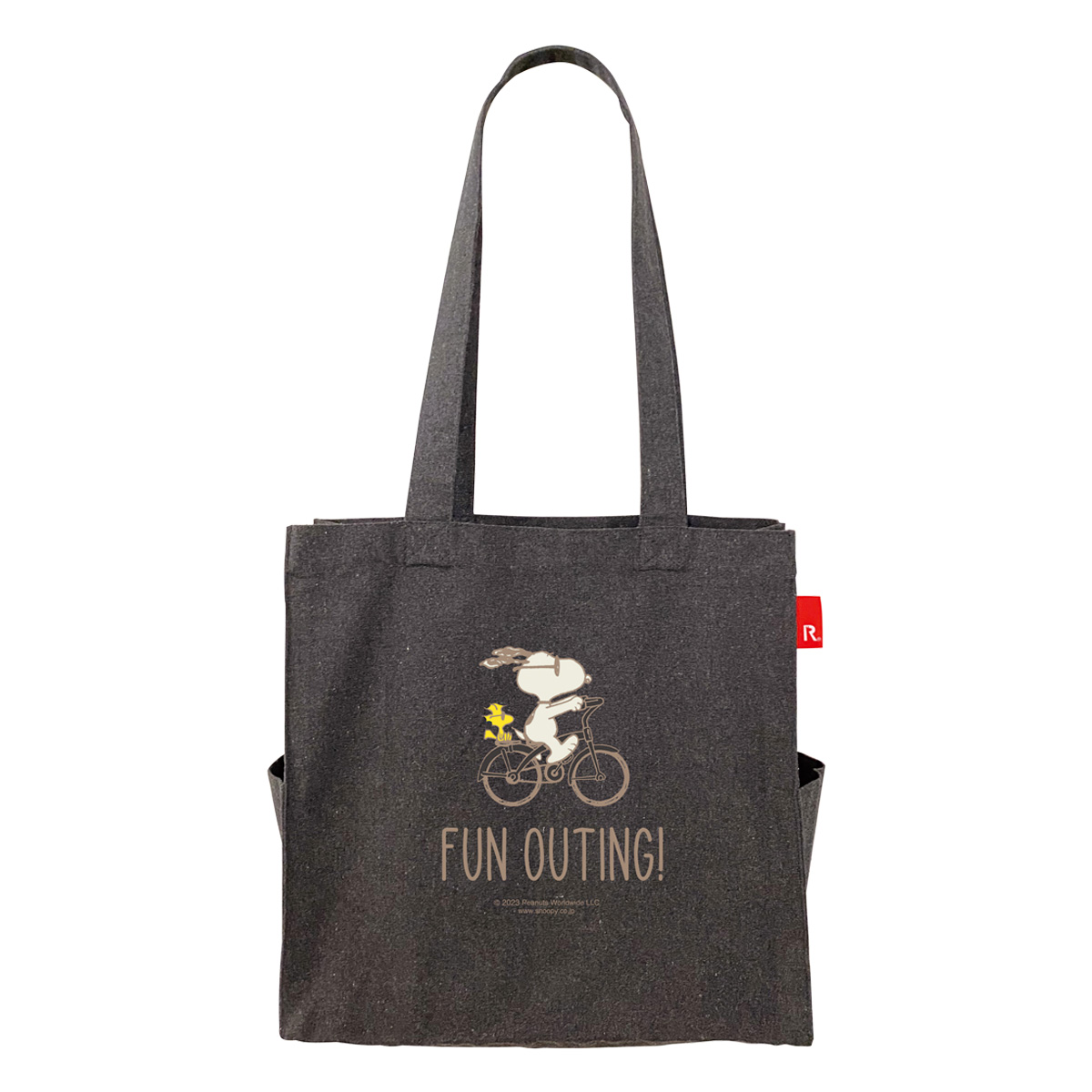 ROOTOTE スヌーピー ピーナッツ ルートート トートバッグ A4 8310 軽量 リサイクルコットン IP ミディアム BOX ...