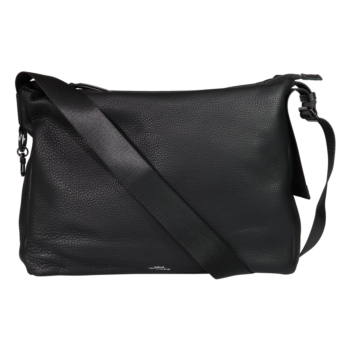waku ワク ショルダーバッグ A4 カジュアル 横型 大きめ 通学 メンズ WK-0095 軽量 本革 牛革 レザー : サックスバーYahoo!店 - 通販 - Yahoo!ショッピング