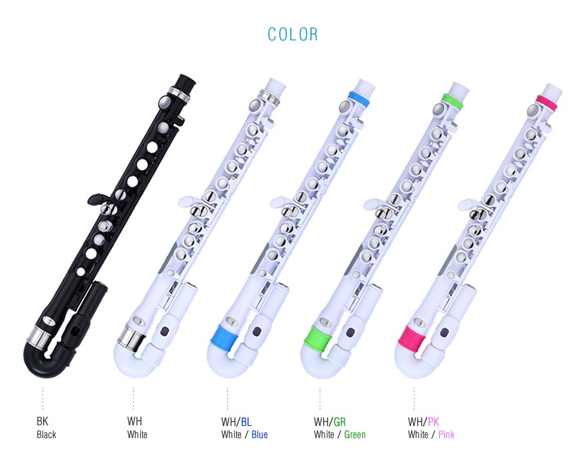 Nuvo jFLUTE ヌーボ Jフルート (FGJFWHT/FGJFBLK) :jflute:エレキギターセットのサクラ楽器 - 通販 ...