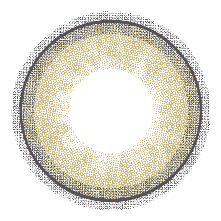 GENISH カラコン マンスリー 2枚入り 2箱 ジェニッシュ genish 度なし ナチュラル メンズ フチあり 大きめ 細フチ 太フチ ...