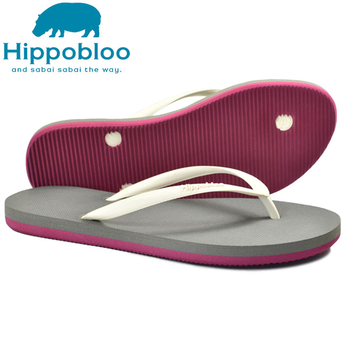 ヒッポブルー Hippobloo ビーチサンダル Slim（ スリム）女性用 ふわふわマシュマロな履き心地 天然ゴム製 生分解 ヴィーガン素材 :hippo-24-slim-1:ビーチサンダル ...