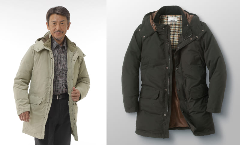 ハワード ユナイテッド フード付きダウンコート 3U5-64580 1着 : 産経