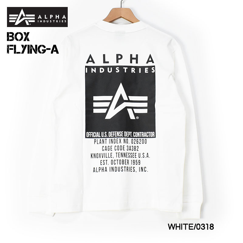 Alpha Industries ALPHA アルファ Tシャツ 長袖 ミリタリーT Alpha Industries ALPHA アルファ Tシャツ 長袖 ミリタリーT
