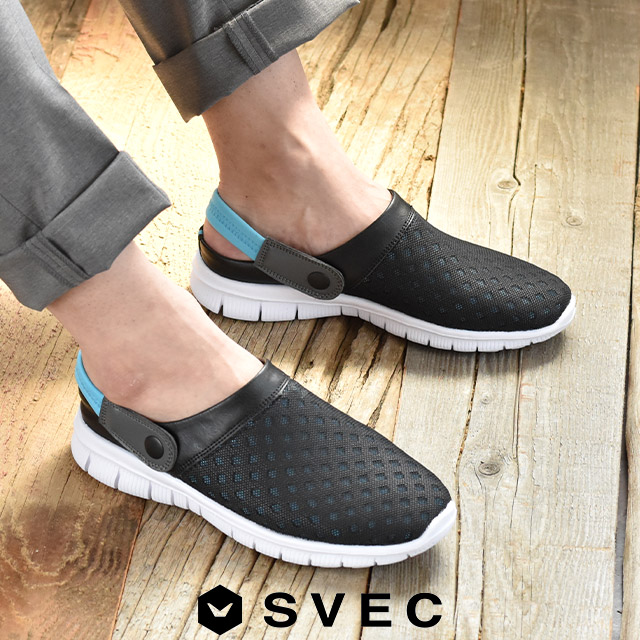 サボサンダル メンズ サンダル 2023 トレンド スポーツサンダル クロッグ 2way ストラップ 涼しい 通気性 歩きやすい 疲れない 軽量 おしゃれ :SPD192-7:靴のSVEC ...