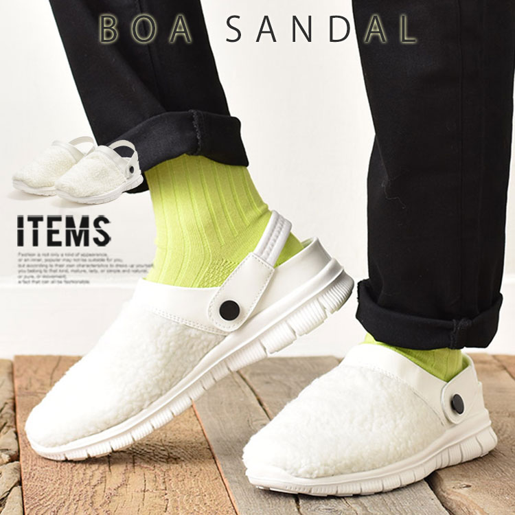 ボアサンダル メンズ 靴 サボサンダル カジュアルシューズ おしゃれ :SZD192-2:ビジネスシューズ メンズ 革靴 靴のSVEC - 通販 - Yahoo!ショッピング