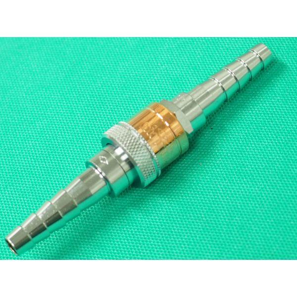 アポロコック 可燃性ガス用ホース中間用ソケット/プラグセット ASP-2 10mm(タケノコ外径) 小池酸素工業 [58709 ...