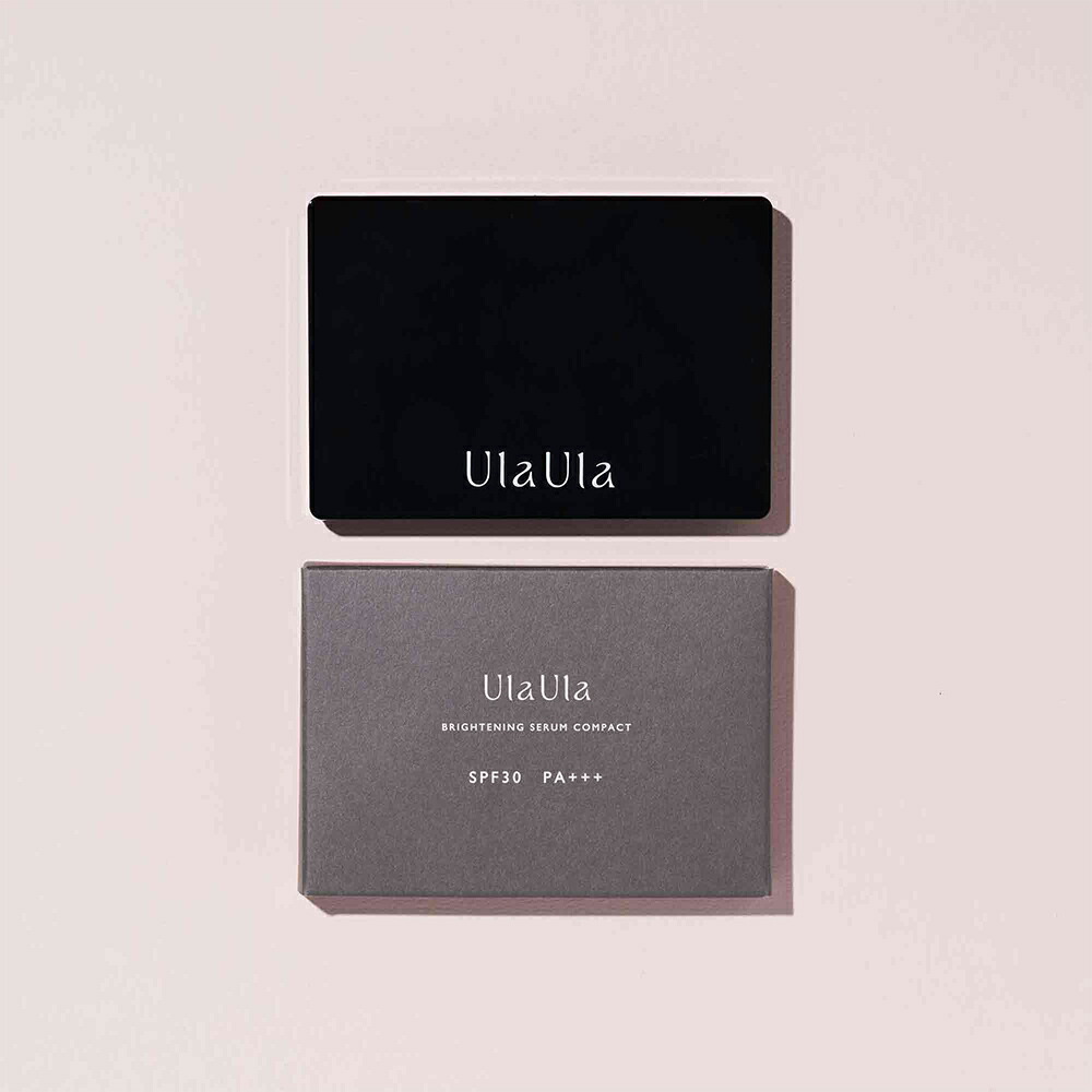 UlaUla（ウラウラ） ブライトニングセラムコンパクト SPF30・PA+++ 日焼け止め 紫外線 紫外線対策 固形ファンデーション シミ ...