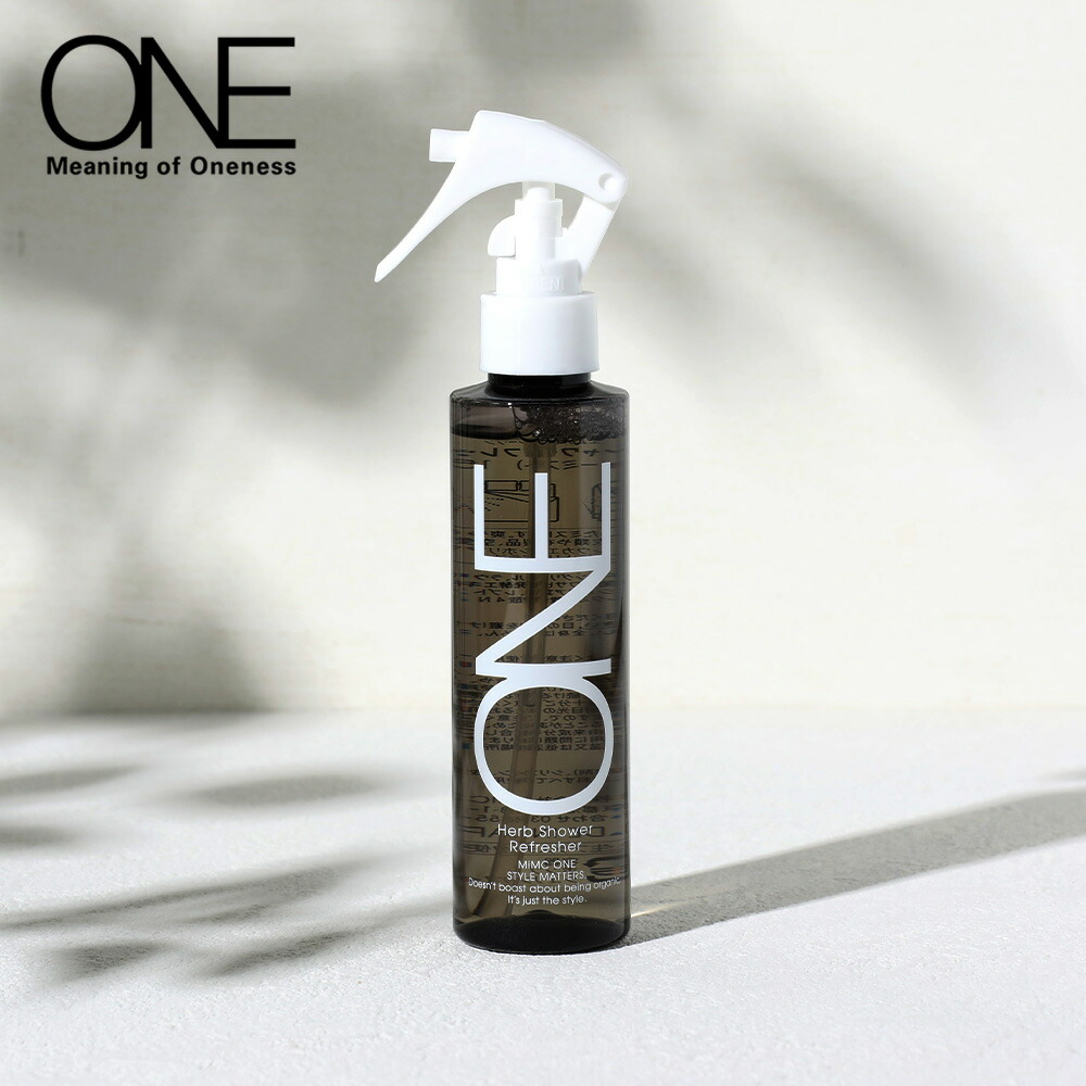 MiMC ONE 正規品 エムアイエムシー ワン ハーブシャワーリフレッシャー 150ml ホームケア エチケット : サンテラボ(年中無休で発送) - 通販 - Yahoo!ショッピング